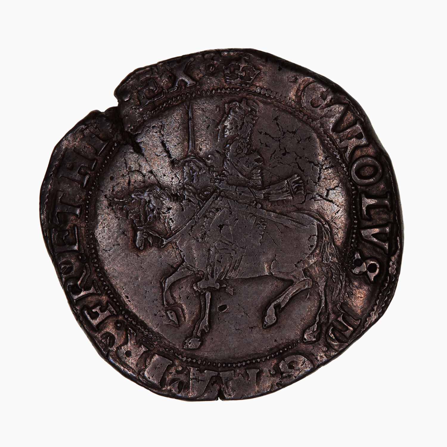 Coin - Halfcrown, Charles I, Great Britain, 1635-1636