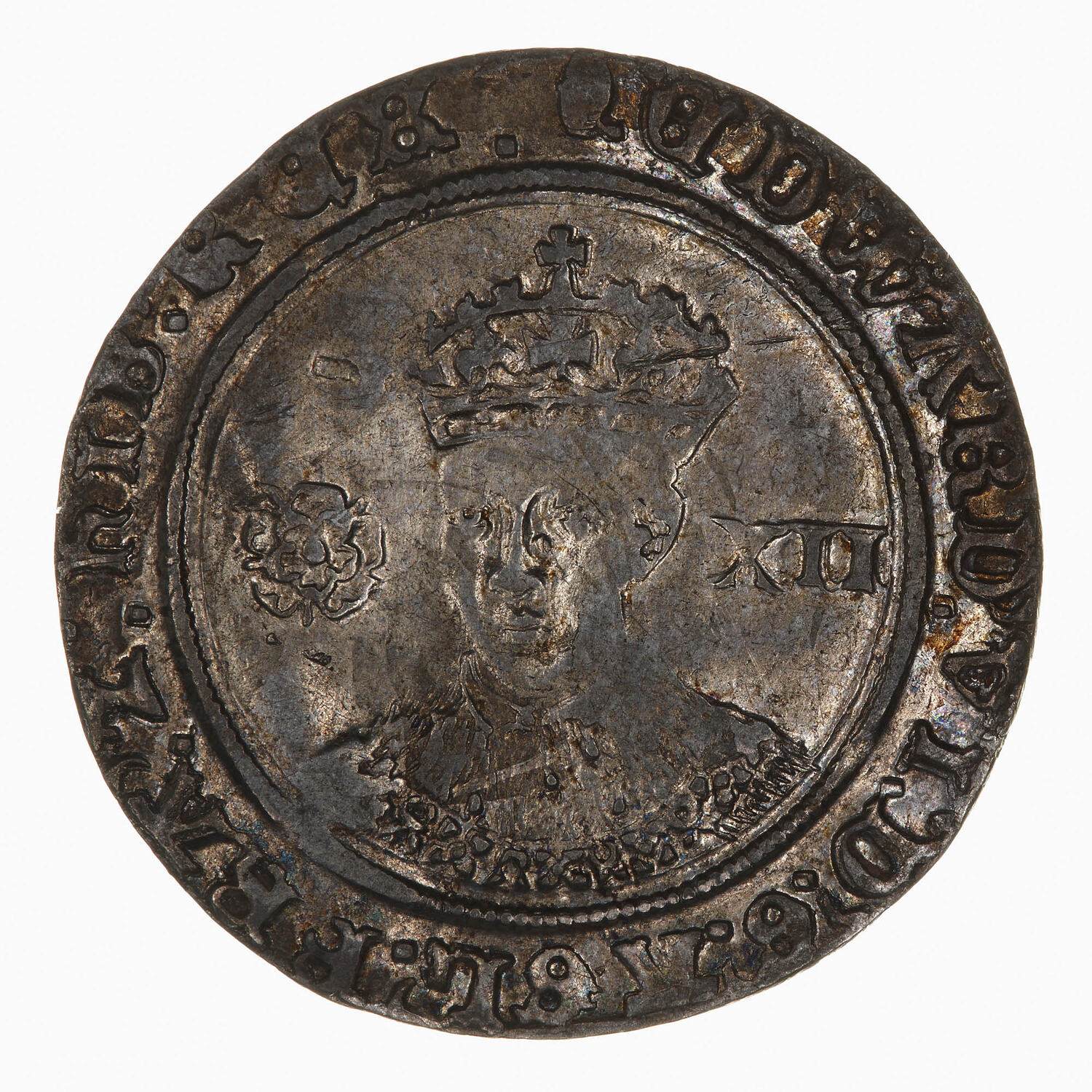 Coin - Shilling, Edward VI, 1550-1553
