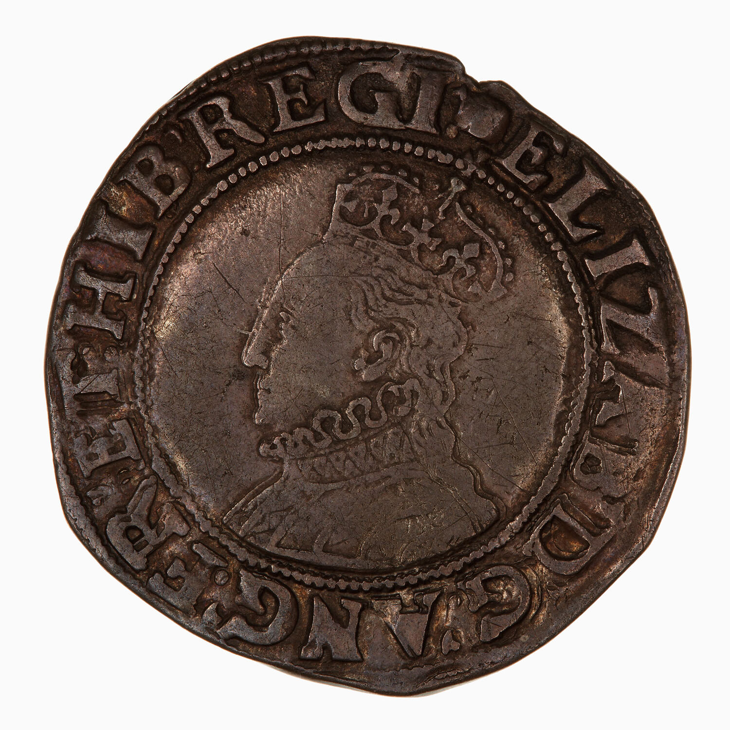 Coin - Shilling, Elizabeth I, England, Great Britain, 1592-1595