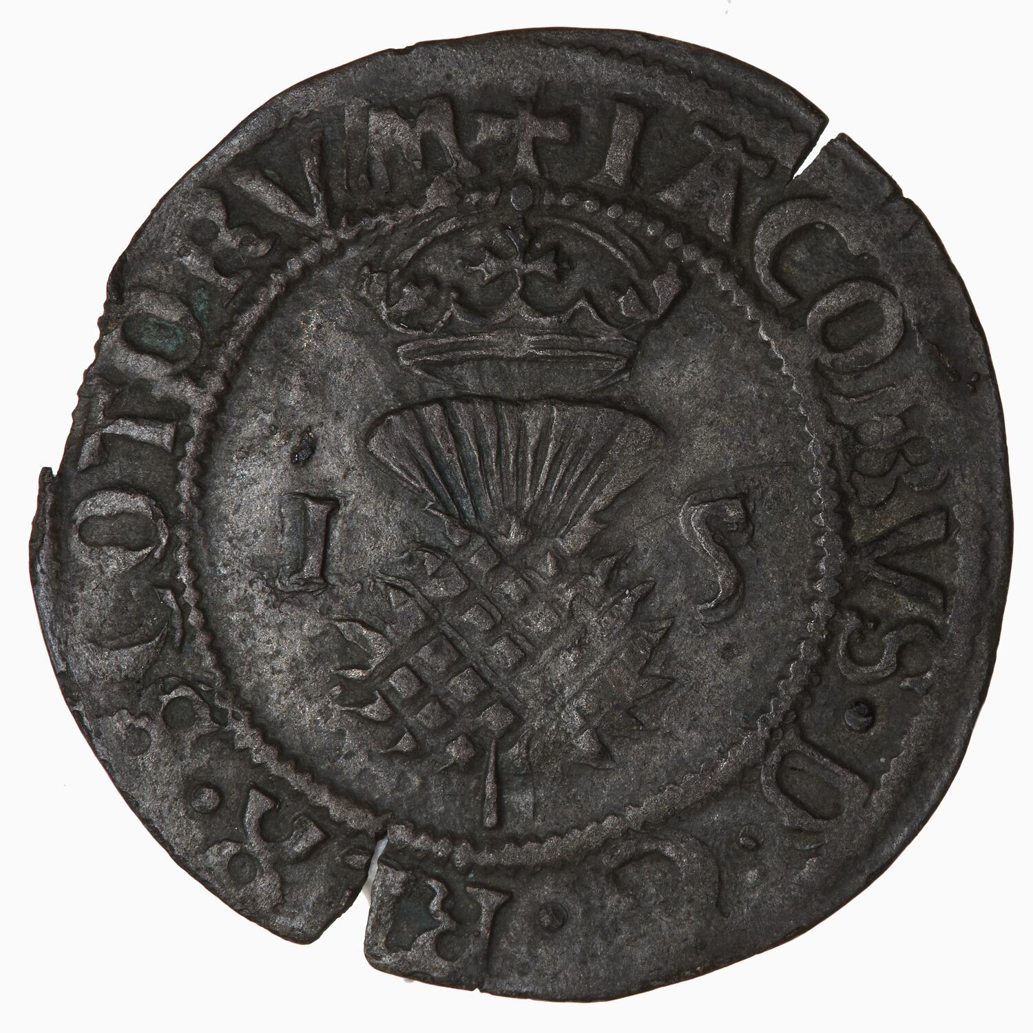 Coin - Bawbee, James V, Scotland, 1538-1542