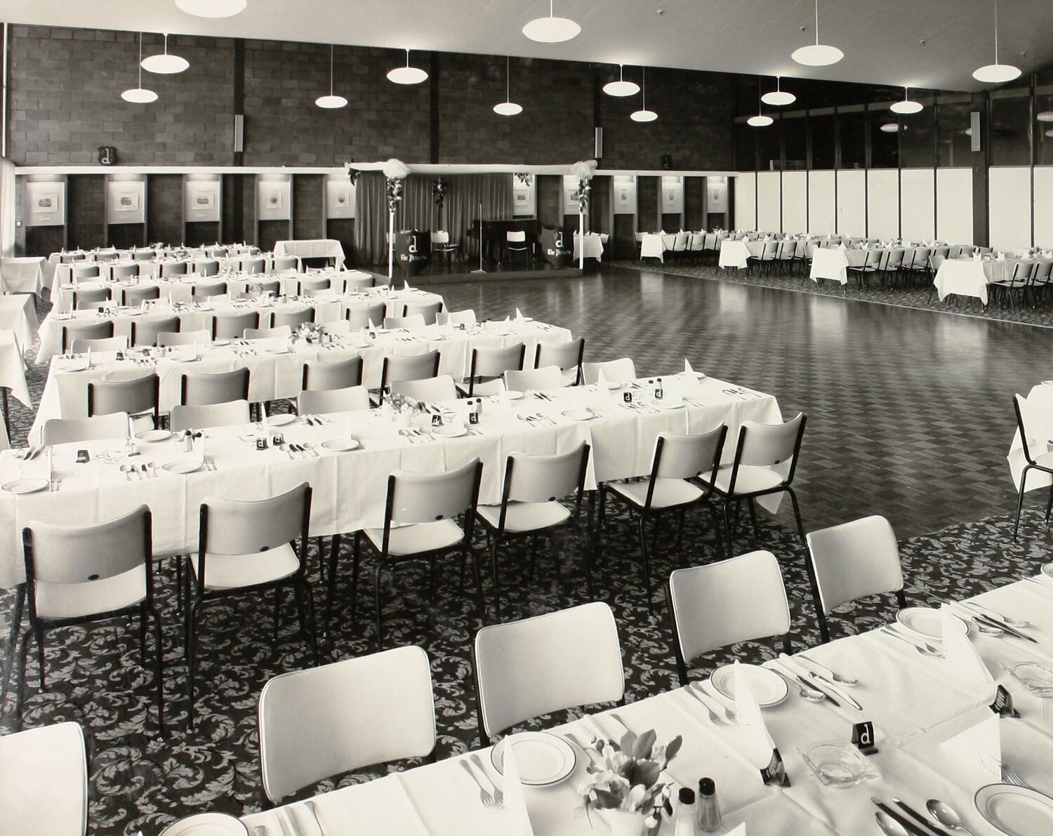 Photograph - Interior of Princeton Room, Exhibition Building, Melbourne ...