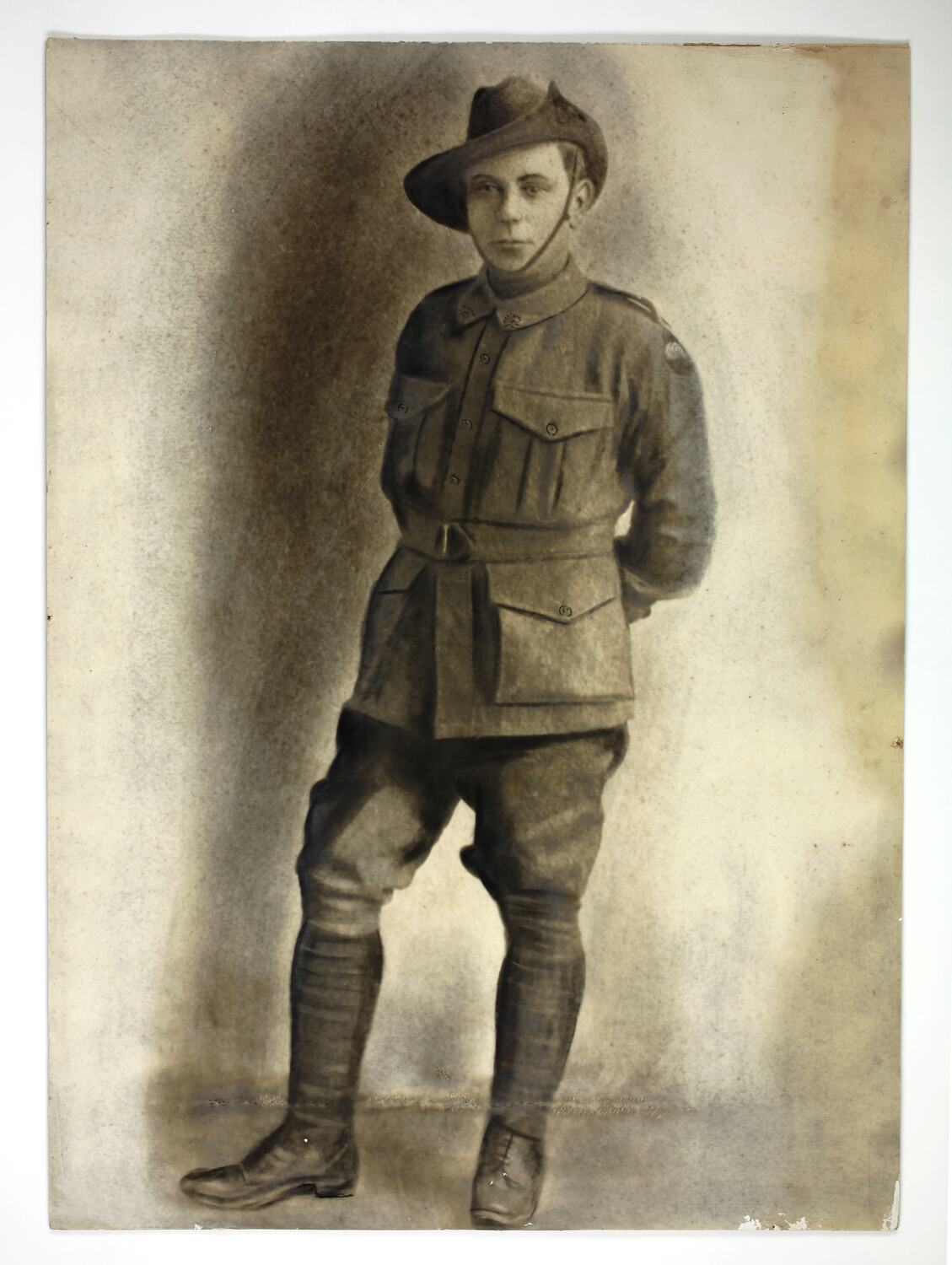 Photograph - Private Sydney Kann, AIF, World War I, 1915