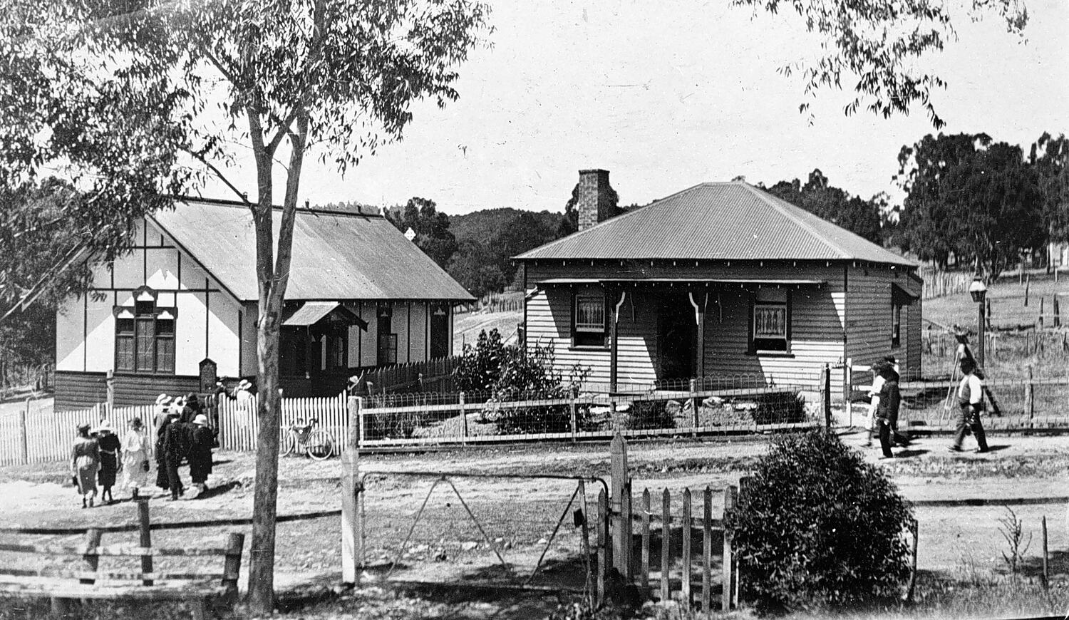 Negative - Hepburn Springs, Victoria, 1923