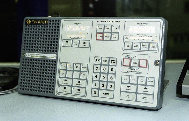 Negative - Transmitter Control Unit, Skanti, Melbourne Coastal Radio ...