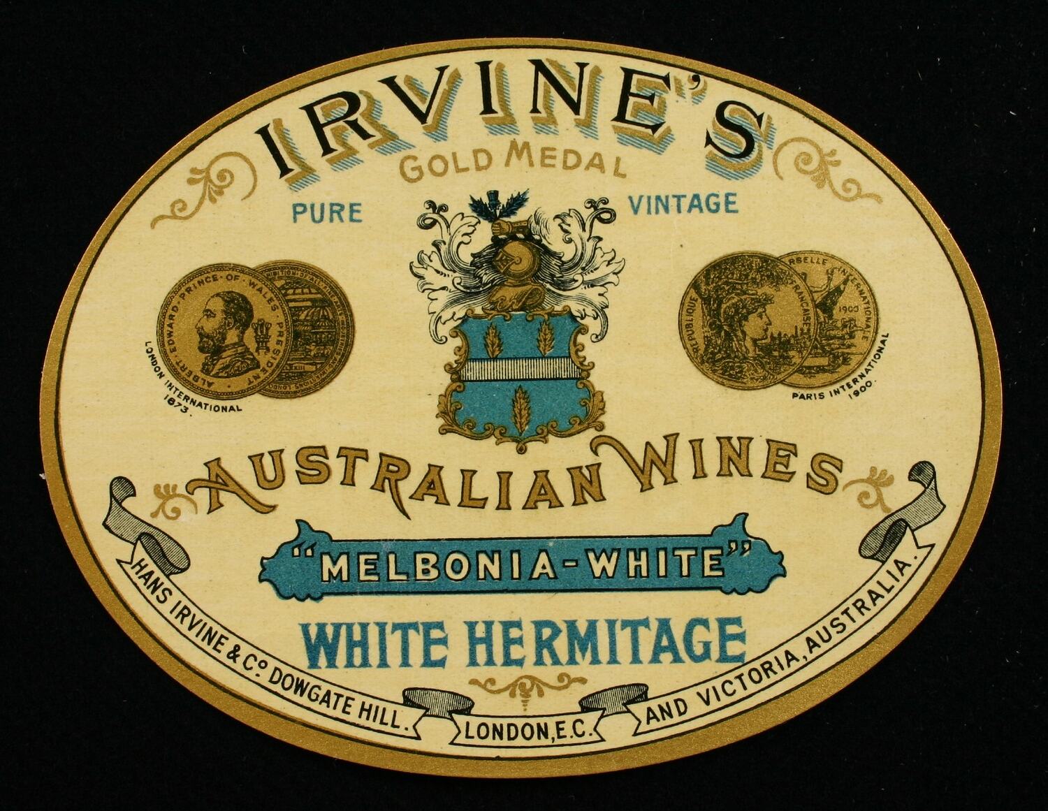 History of Wine Labels Used at Great Western Vineyard, 1888-1918