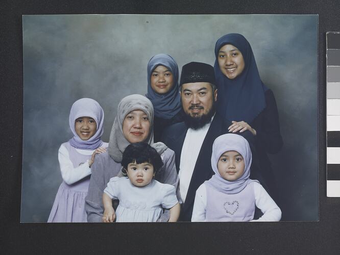 Digital Photograph - Zurlia & Ghofar Ismail & Their Children, Melbourne ...