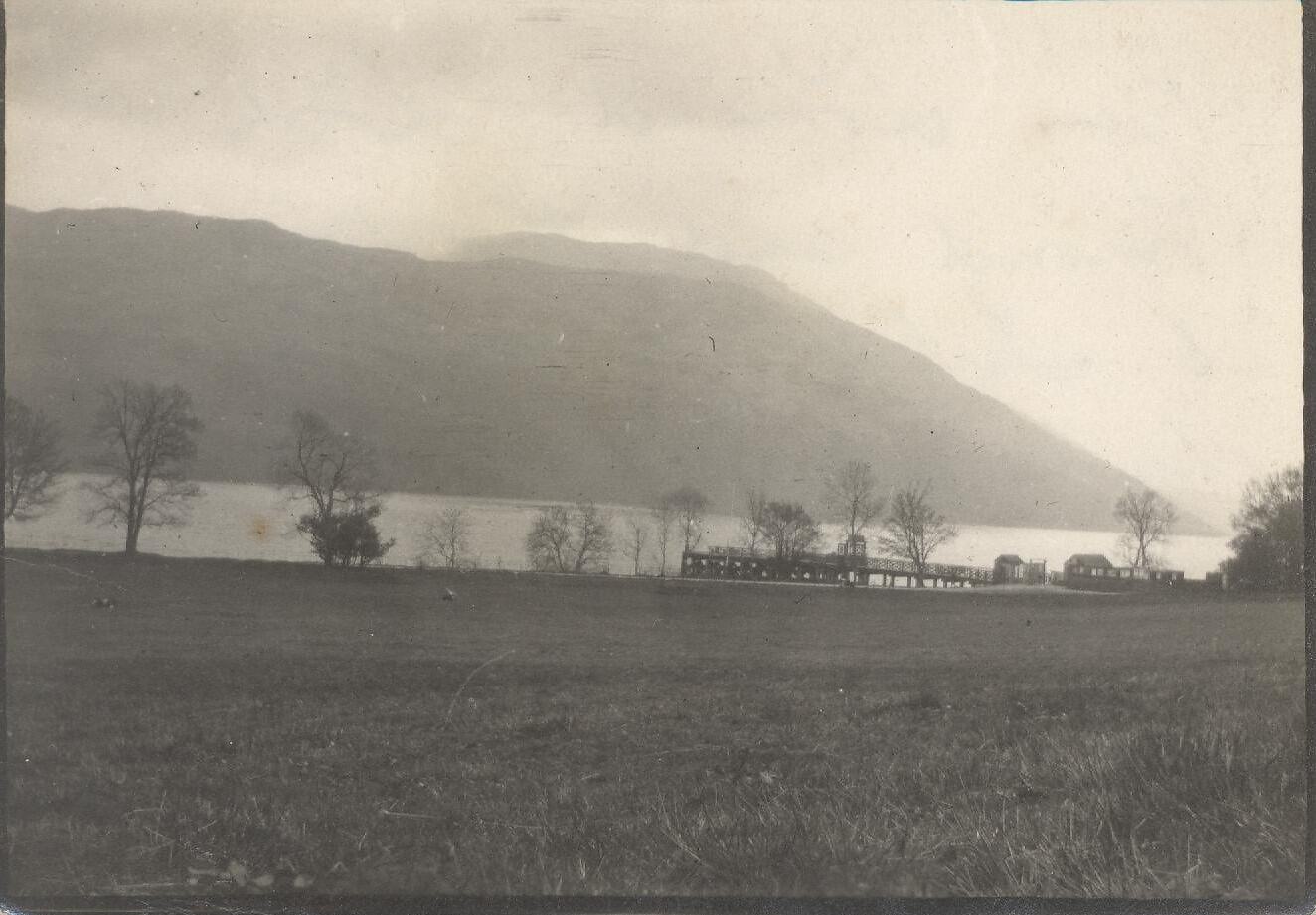 Photograph - Ben Lomond, Loch Lomond & the Pier at Tarbot, Tom Robinson ...