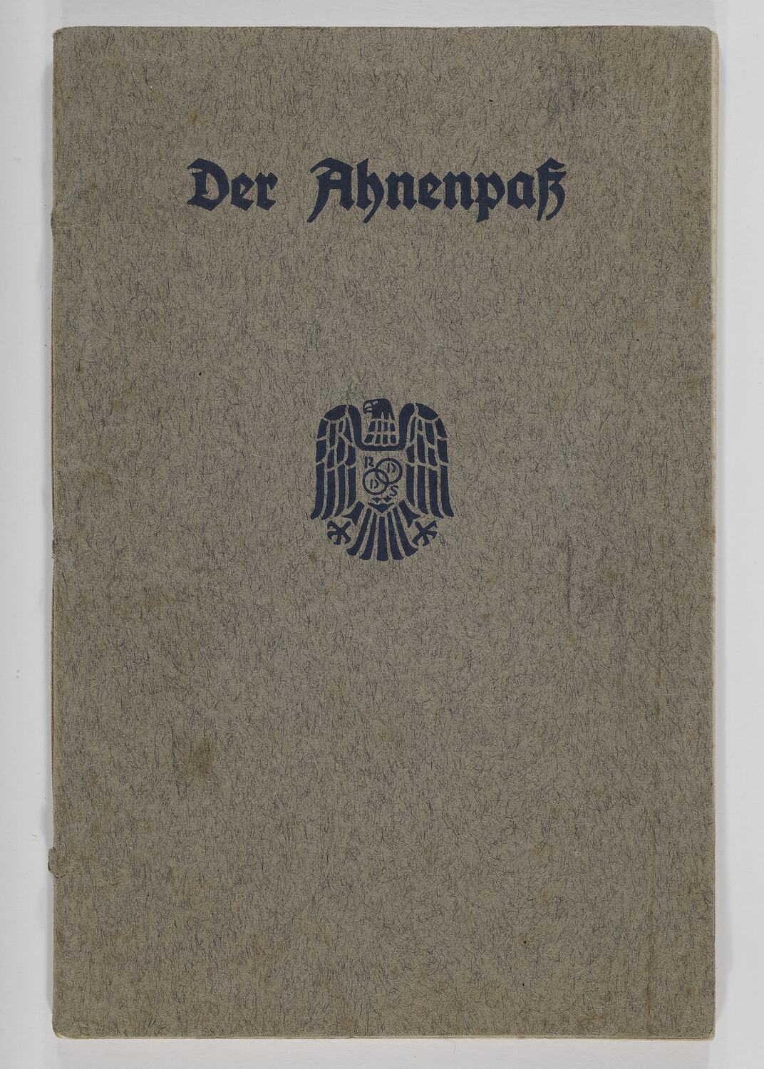 Booklet - 'Der Ahnenpass', Third Reich, Germany, circa 1937
