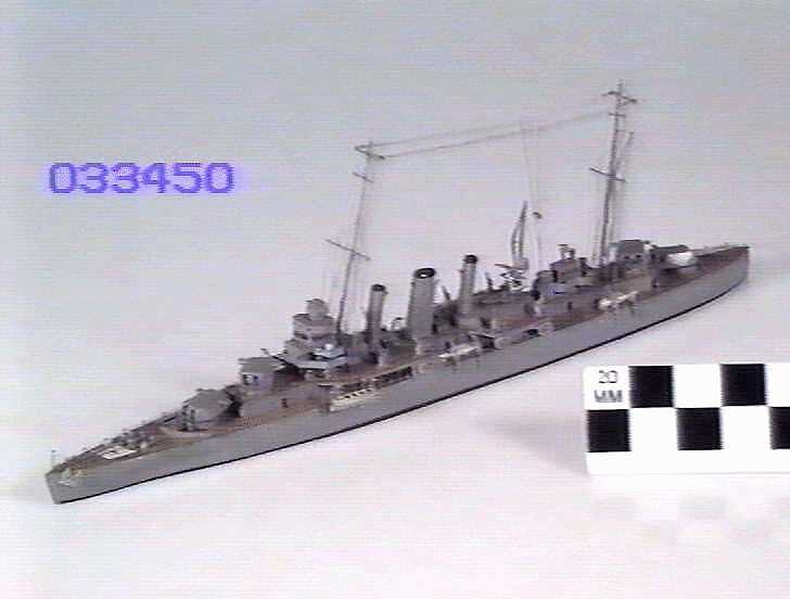 Naval Ship Model - Heavy Cruiser, HMS Dorsetshire