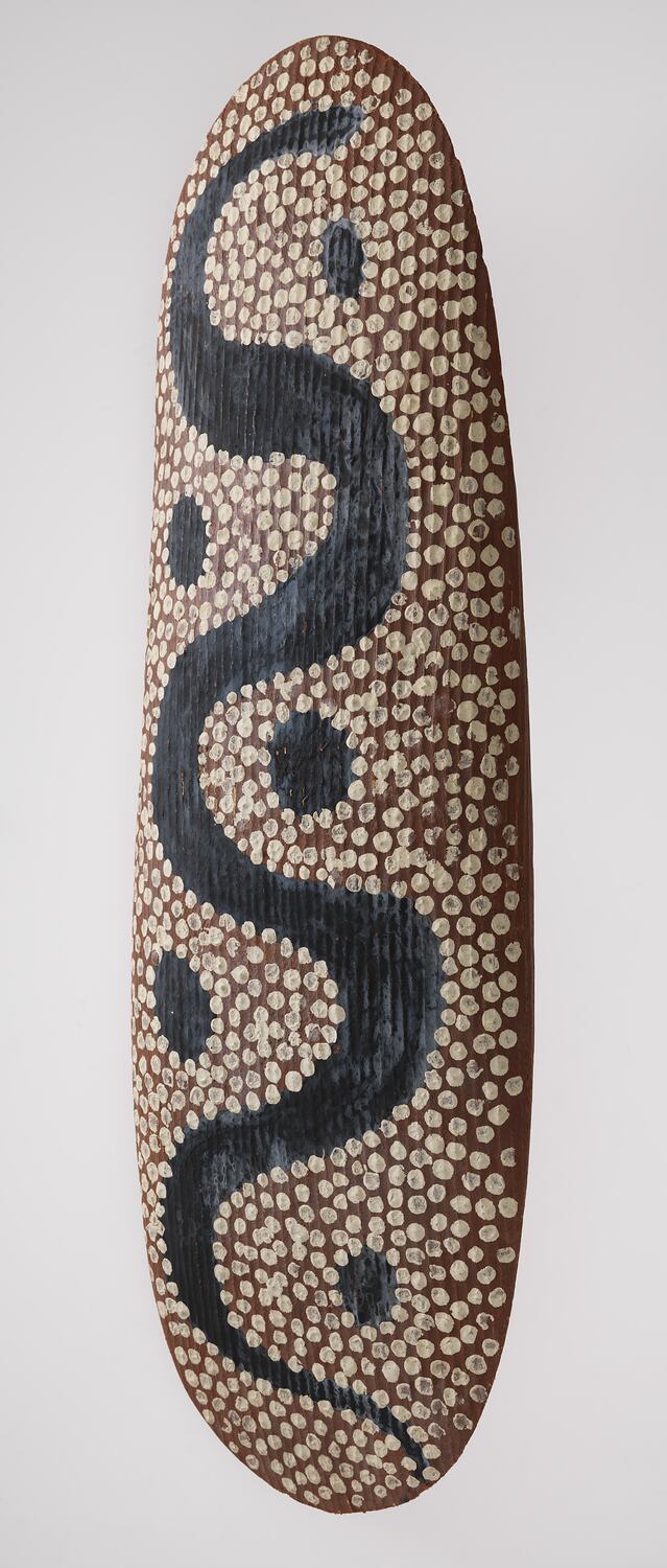 Shield. Central Australia, Northern Territory, Australia. 1970 - 1980