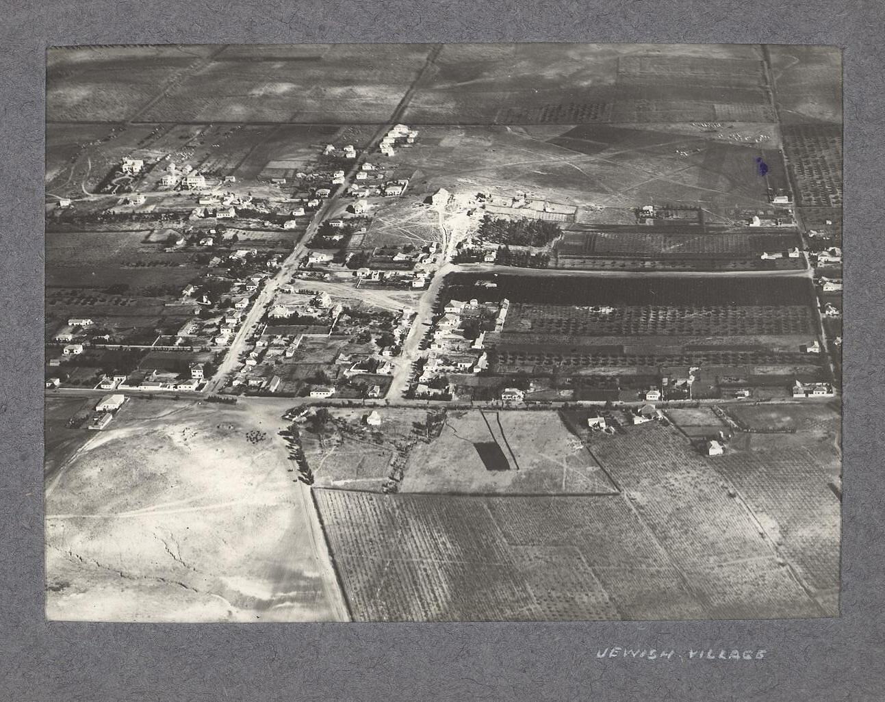 Photograph - 'Jewish Village', Middle East, World War I, 1916-1918