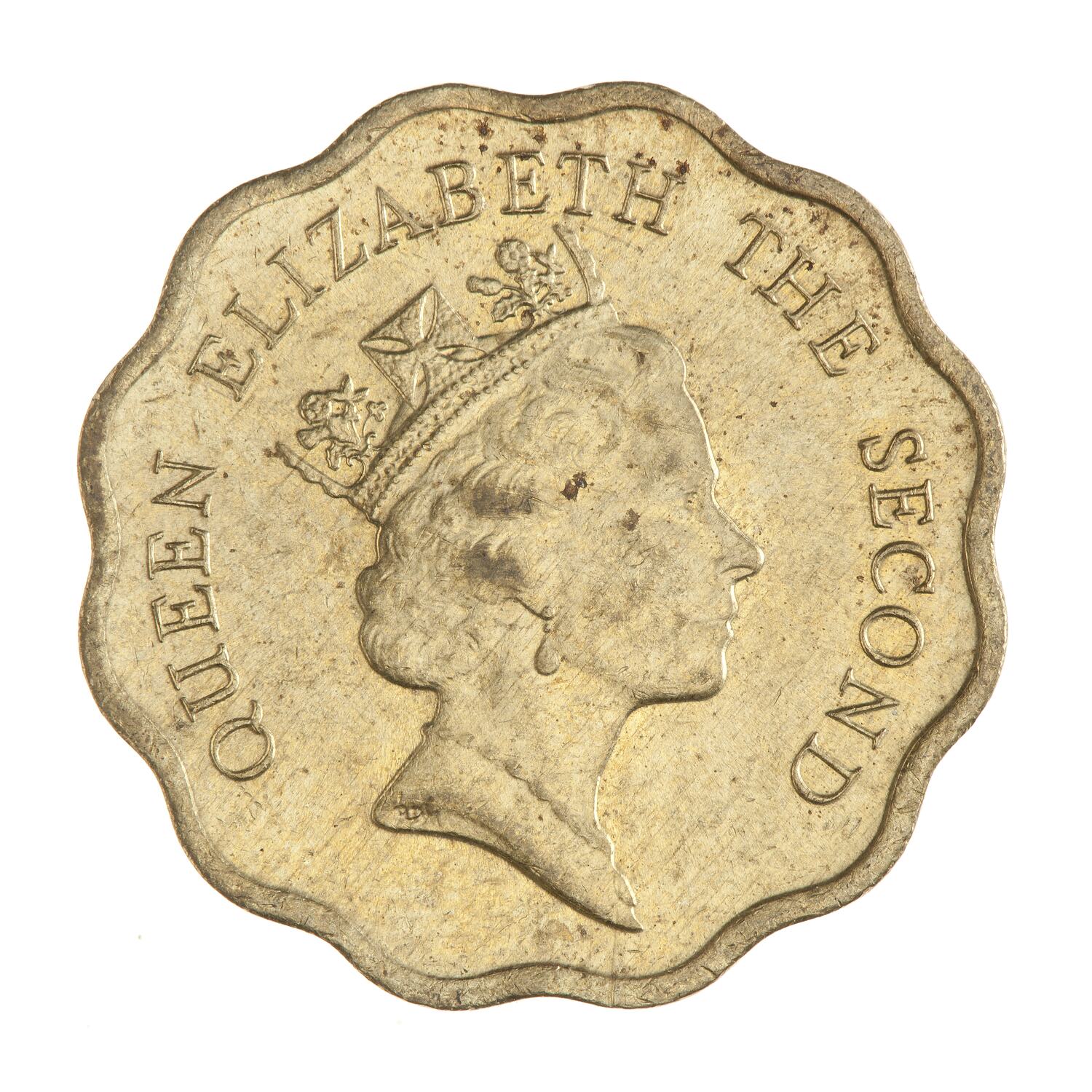 Coin 20 Cents Hong Kong 1990 Coin 20 Cents Hong Kong 1990