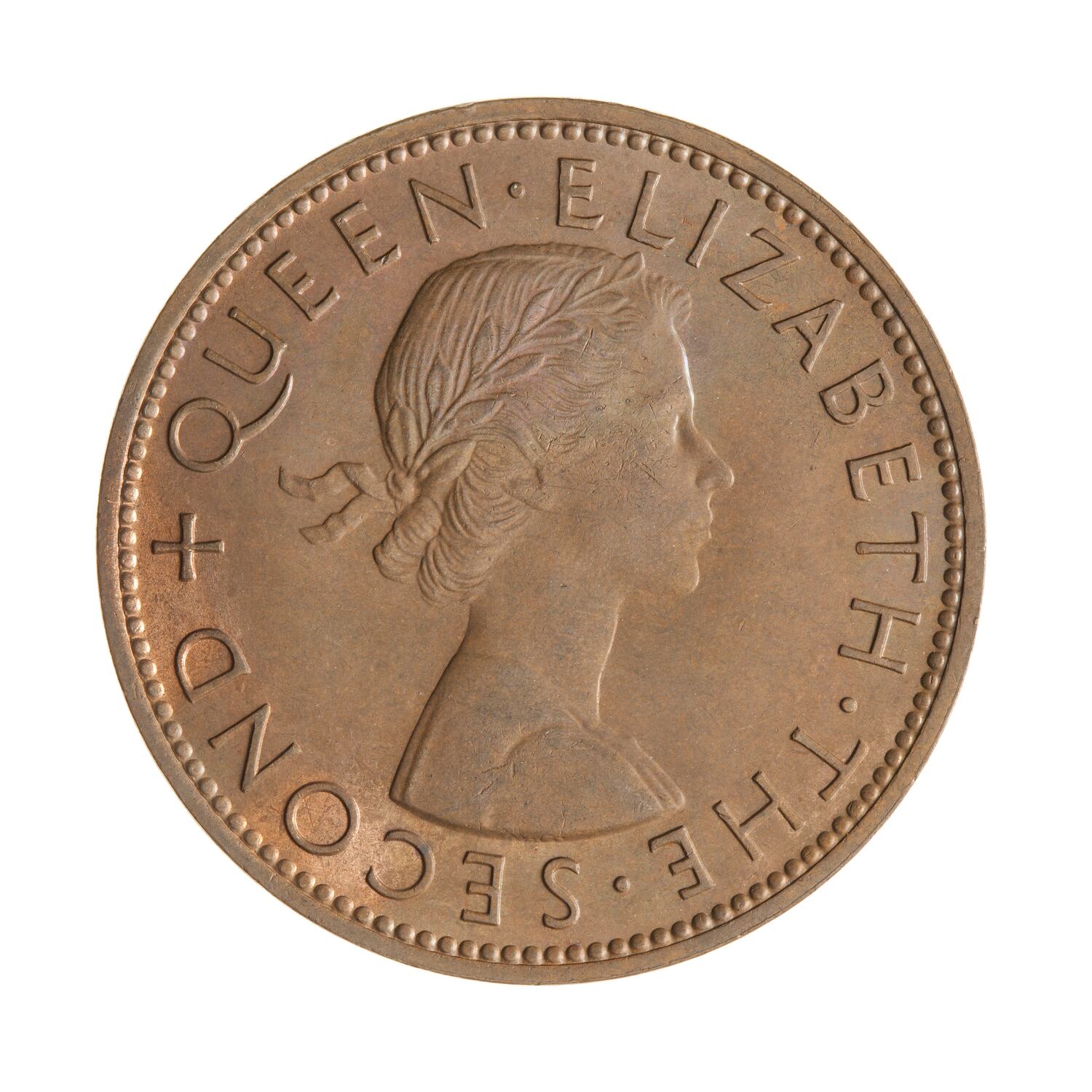 Coin - 1 Penny, New Zealand, 1961