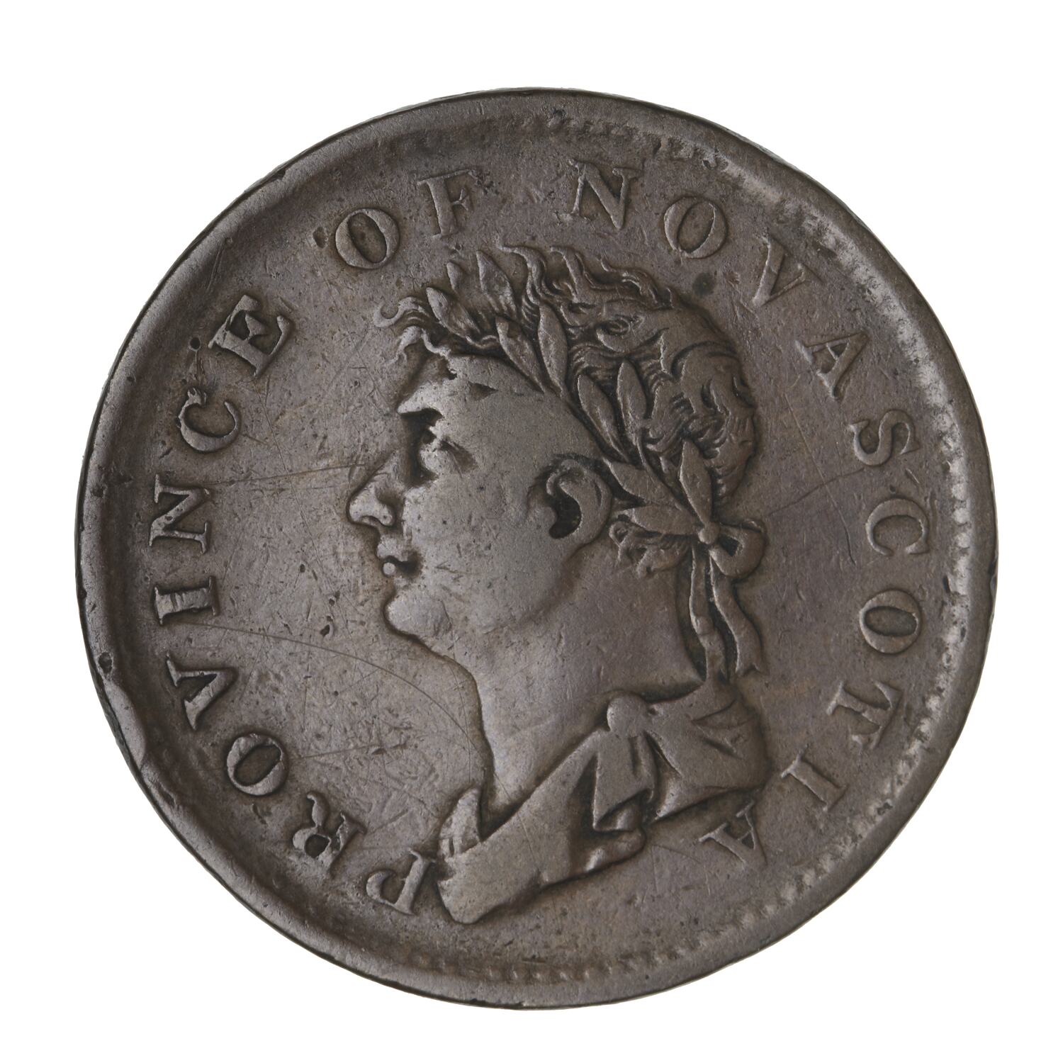 Coin - 1/2 Penny, Nova Scotia, Canada, 1823