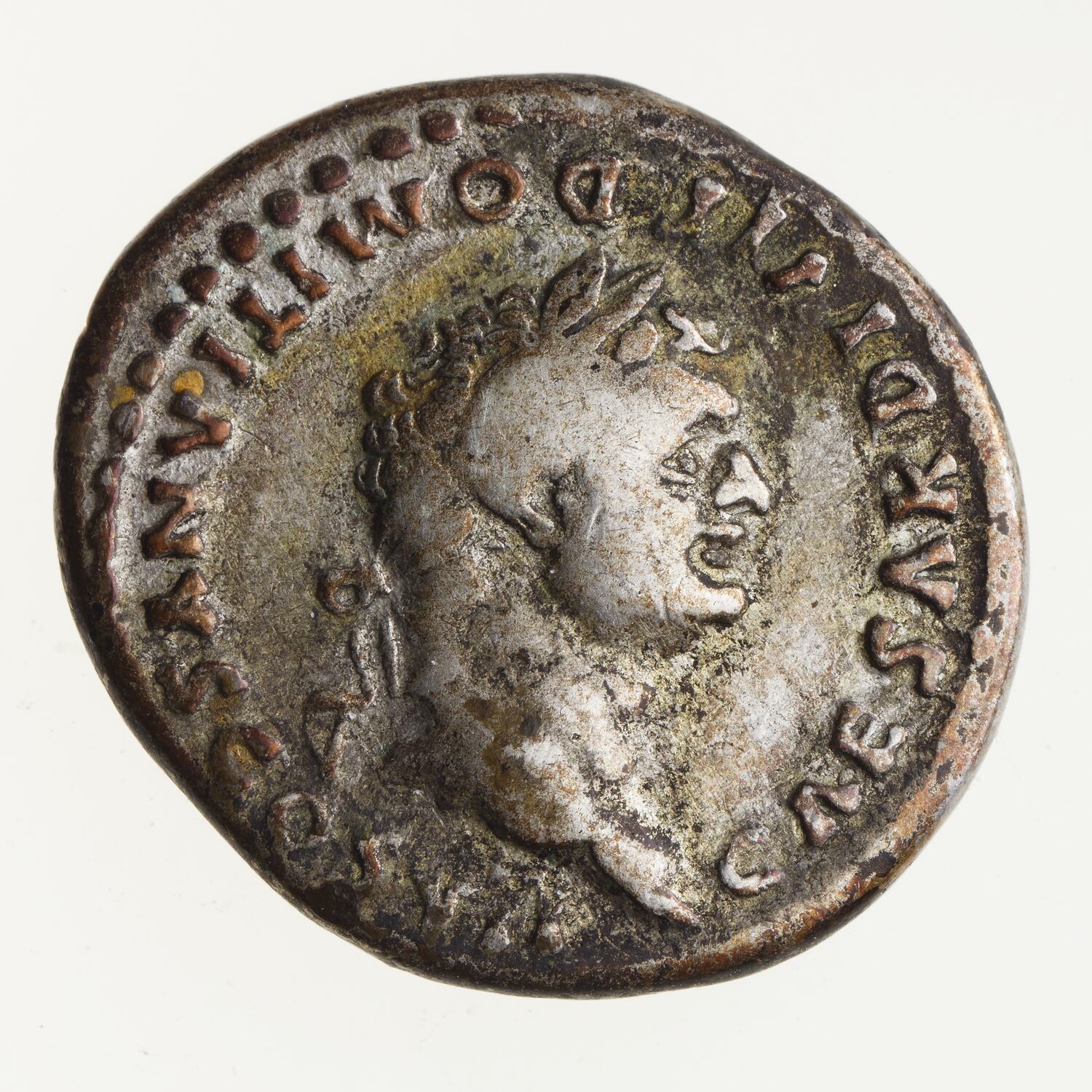 Coin - Denarius, Emperor Titus Flavius for Domitian, Ancient Roman ...