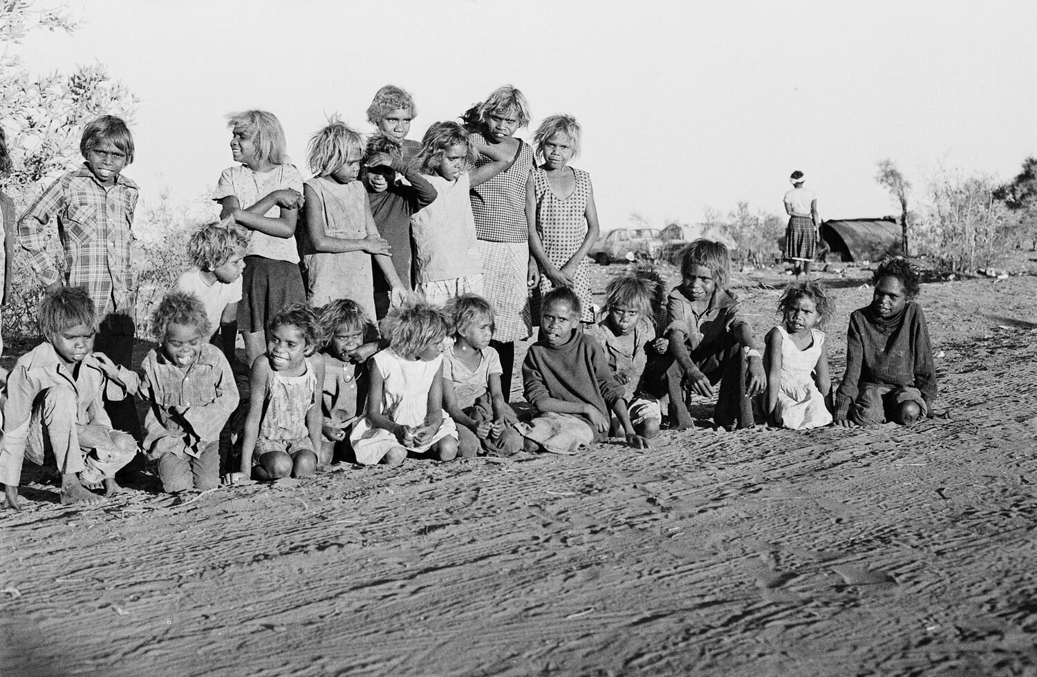 Negative, original. Luritja. Papunya, Northern Territory, Australia. 1977